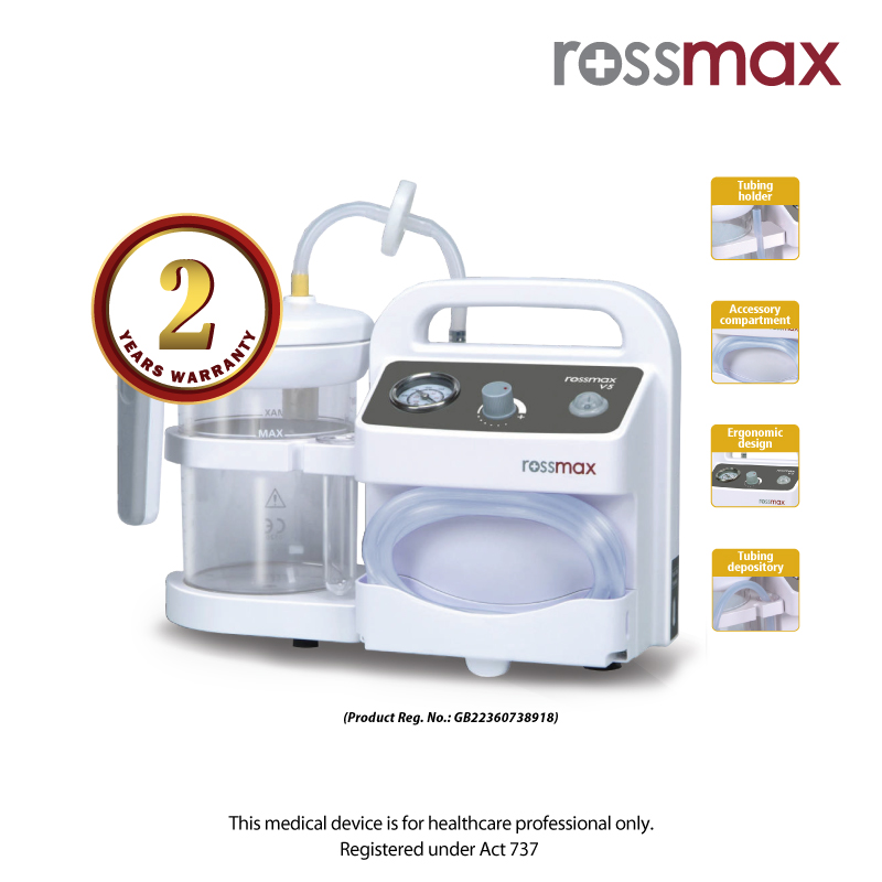 Rossmax Power & Efficiency Suction Unit – Model V5