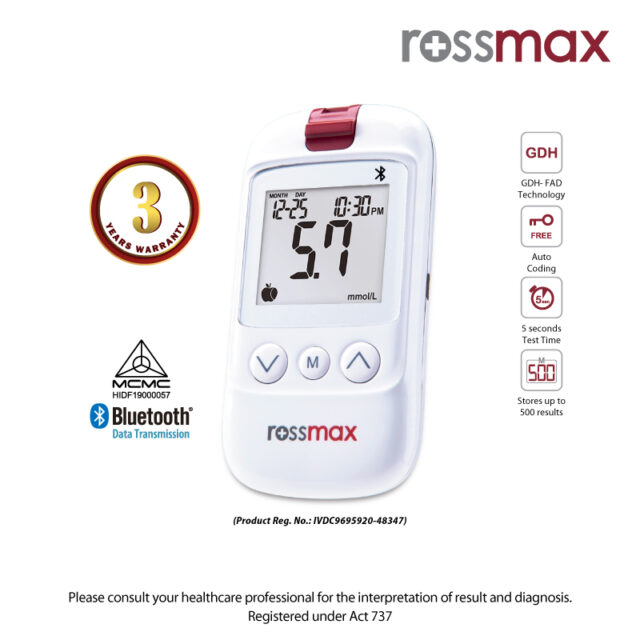 Rossmax Body Fat Monitor With Scale – Model Wf260